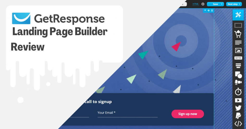GetResponse Landing Page Builder Review - ClickyDrip