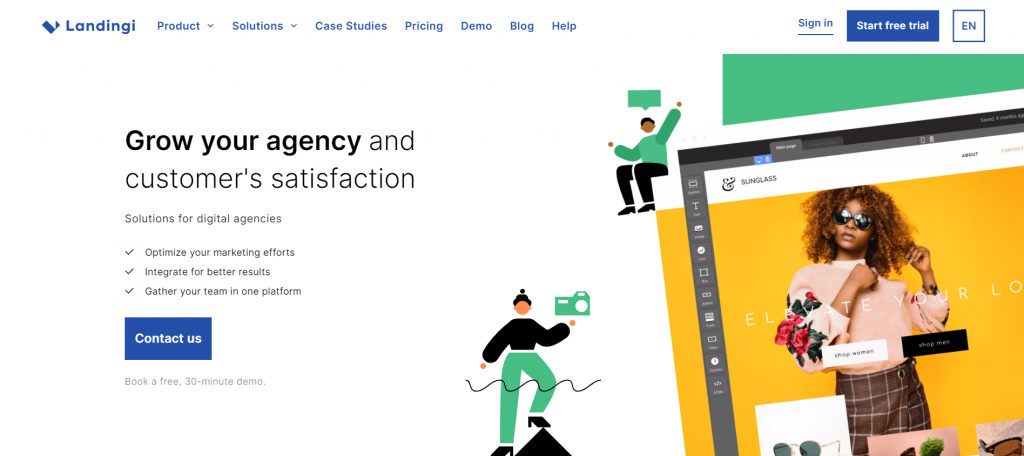 7 Powerful White Label Landing Page Builders | ClickyDrip