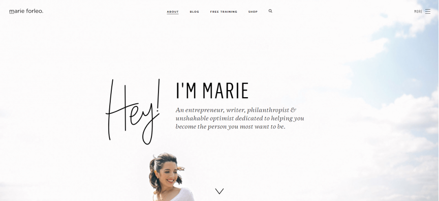 23 Author Landing Page Examples for Inspiration | ClickyDrip