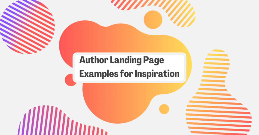 23 Author Landing Page Examples for Inspiration | ClickyDrip