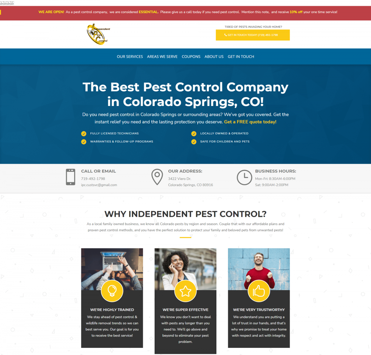 15 Local Landing Page Examples for Inspiration - ClickyDrip