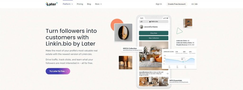 14 Free Link in Bio Tools for Instagram