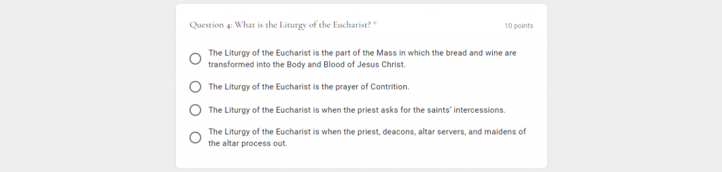 10 Google Forms Quiz Examples