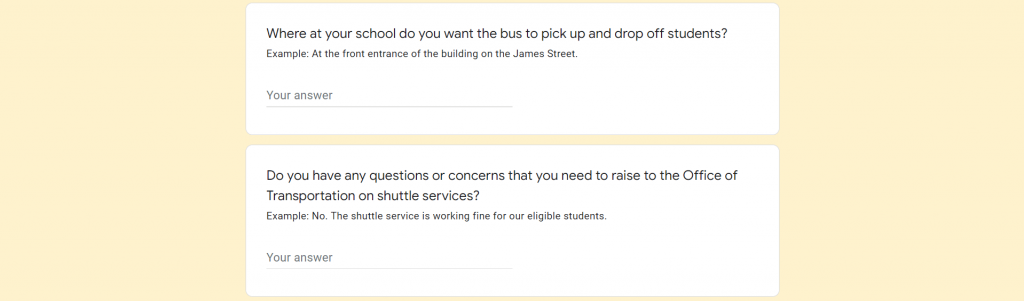 17 Google Forms Examples for Your Needs