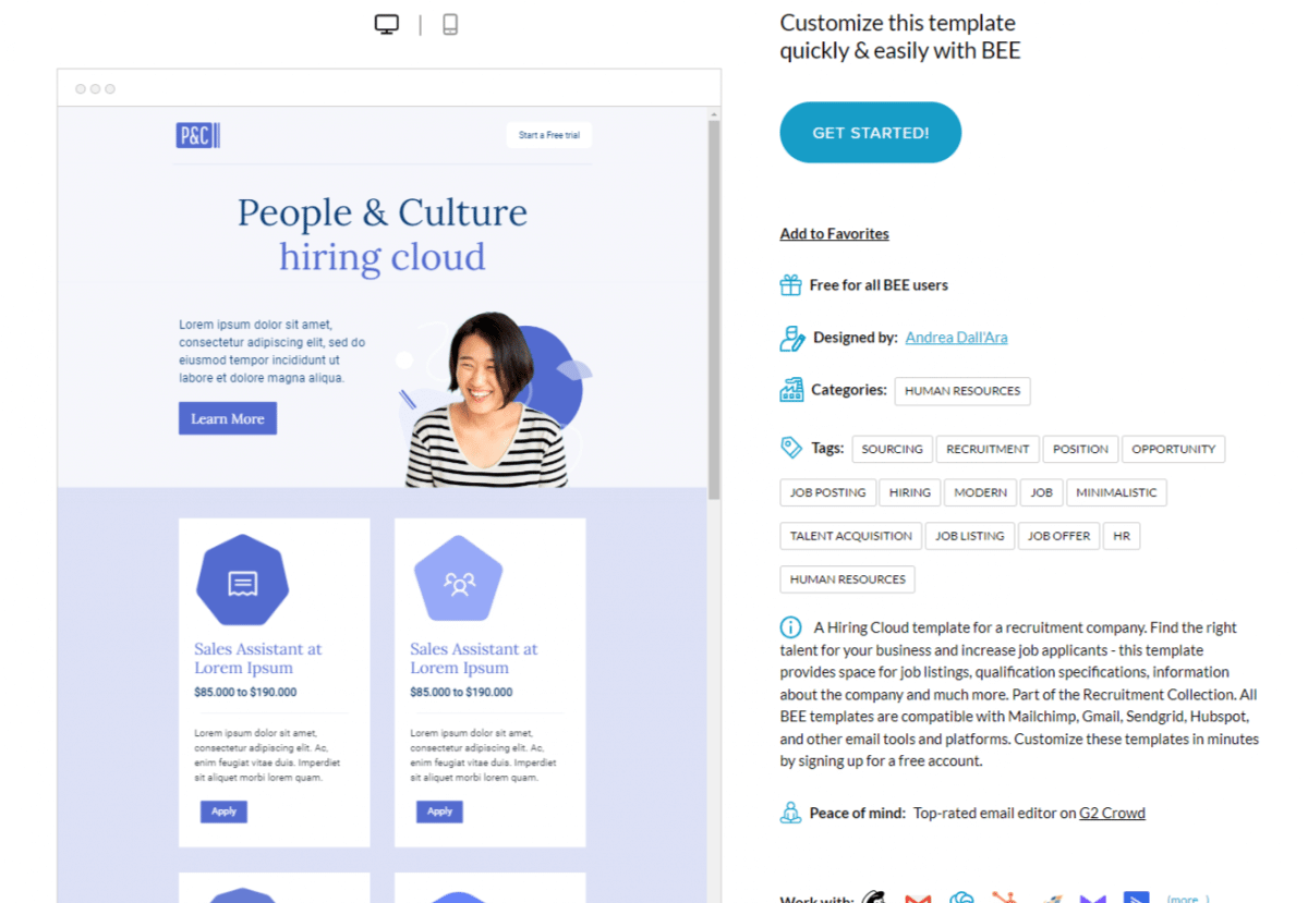 13 Well-designed Email Templates with Tables - ClickyDrip