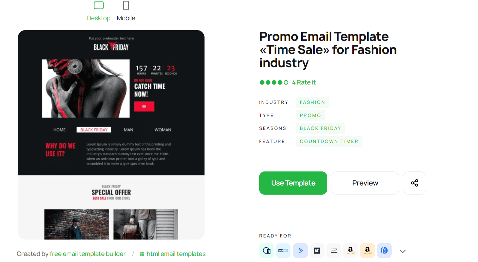 11 Amazing Stripo Email Templates (for FREE) - ClickyDrip