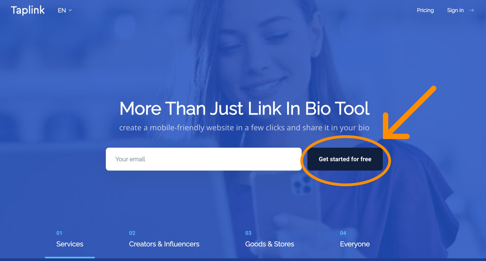 How to Create a Landing Page or Link in Bio with Taplink - ClickyDrip